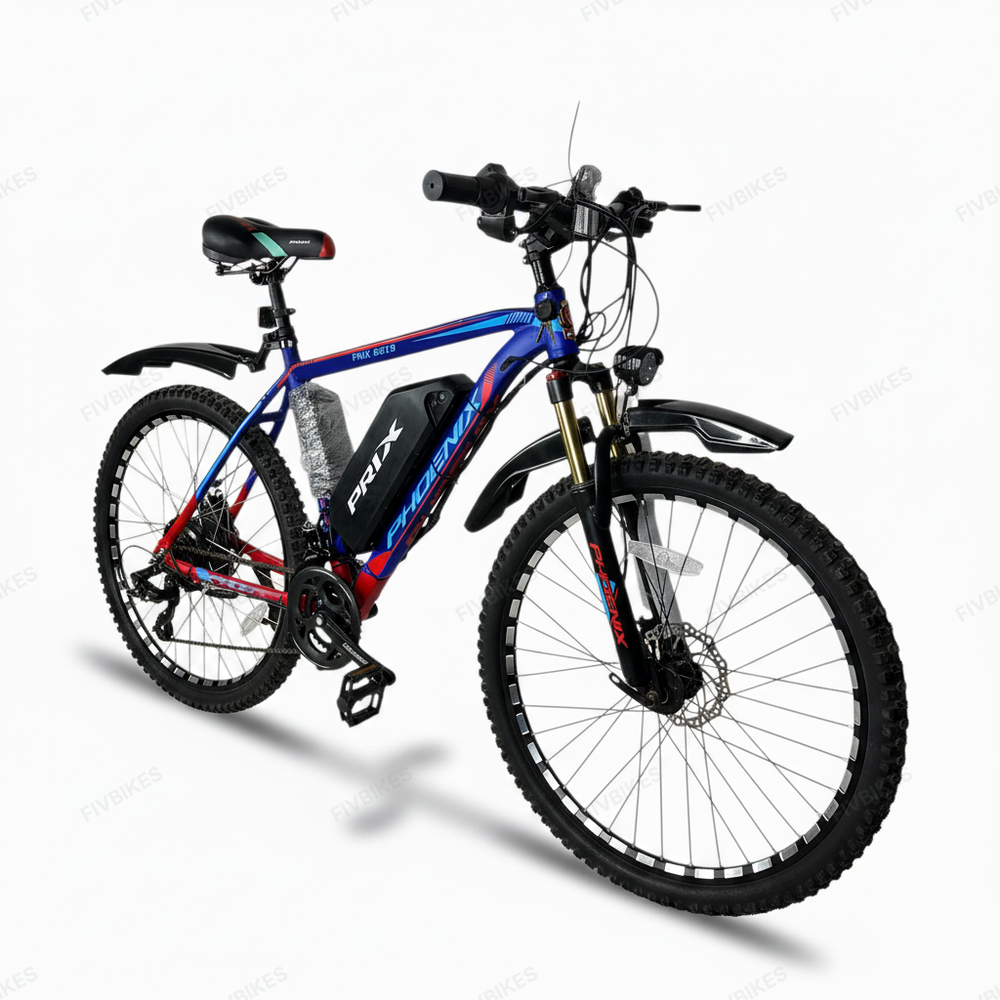 Phoenix Electric Mountain Bike 26" | 500W Motor | 48V Battery | Shiman ...